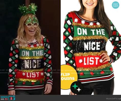 Wornontv Kellys Ugly Christmas Sweater On Live With Kelly And Ryan