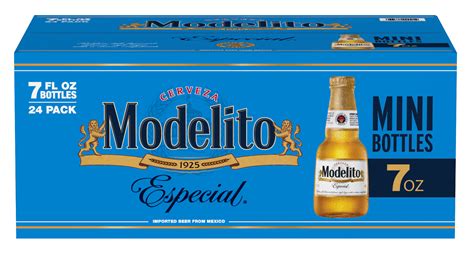Modelo Modelito Lager Mexican Beer 24 Pk 7 Fl Oz Mini Bottles 44
