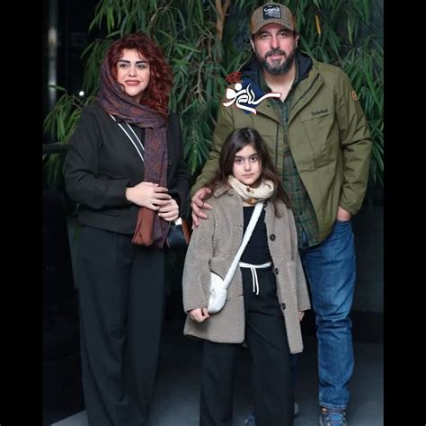 عکس جذاب از قاب خانوادگی محسن کیایی با همسر و دخترش عکس جدید