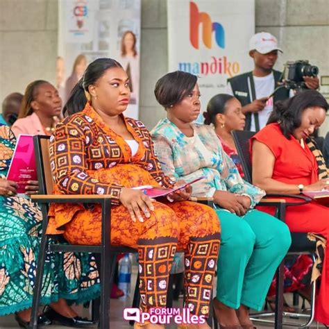 2e édition du Forum pour Elles La ministre du GFAE Mireille MASANGU