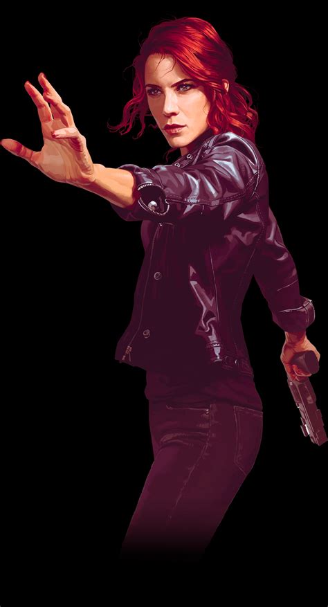 Control Game Jesse Control Blue Leather Jacket Video Game Hjackets