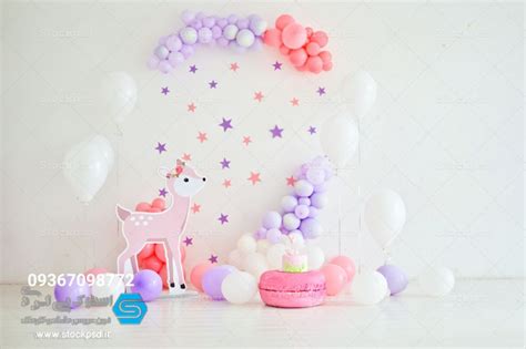 مجموعه بک گراند آتلیه مخصوص طراحی عکس کودک کد ۹۸۹۱۷