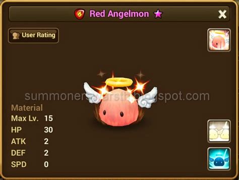 Angelmon Fire Summoners War