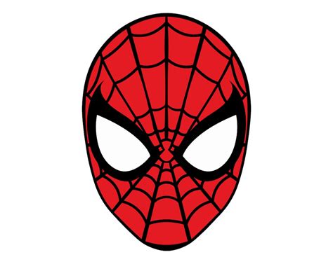 Spiderman Svg Layered Spiderman Face Svg Spiderman Face Png Spiderman Outline Svg Spiderman