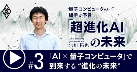 「ai×量子コンピュータ」で何が起きる？想像を絶する“進化の未来”を専門家が徹底解説 量子コンピュータの旗手が予言 「超進化ai」の未来