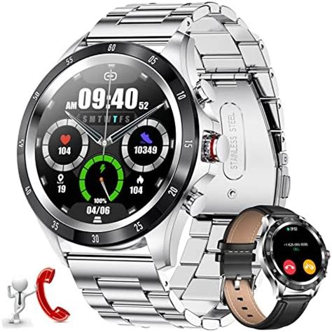 Amazon LIGE Smart Watches For Men Smart Watch With Bluetooth Calls Message Push