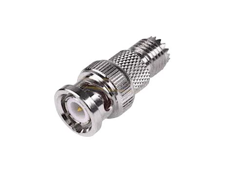 Adaptador En Línea RF Industries RFU 627 Mini UHF Hembra a BNC Macho