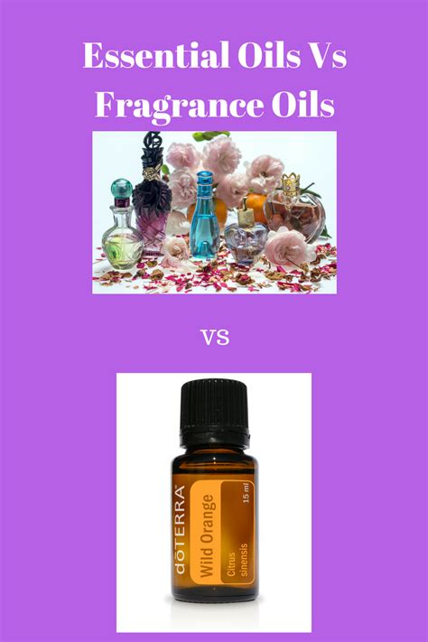 Essential Oils Vs Fragrance Oils