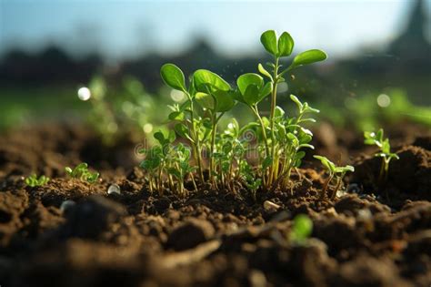 green initiative new tree planted as part of the fight against climate