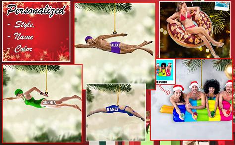 Personalized Ornament Female Swimmer Ornament T For