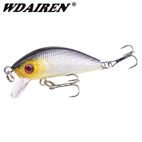 1pcs Floating Fishing Lure Minnow Wobblers 5cm 38g Topwater Swimbait