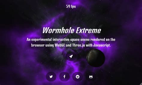 Github Rainner Wormhole Extreme This Is An Experimental Interactive