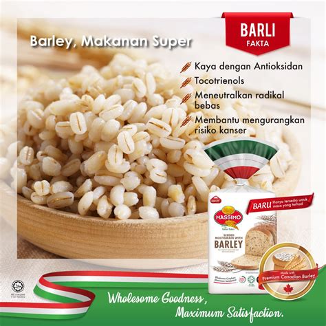 Massimo Bread Barli Adalah Makanan Utama Di Timur Tengah Yang Tidak