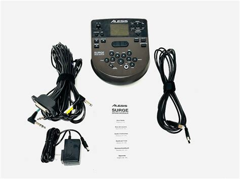 Alesis Surge Drum Module Dm7x Brain With Cables And Mount Reverb