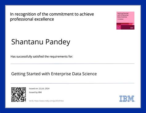 Shantanu Pandey On Linkedin Datascience Ibm Learningjourney Careerdevelopment Innovation