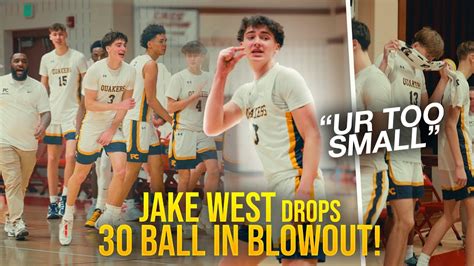 Ur Too Small Jake West Drops A 30 Ball Youtube