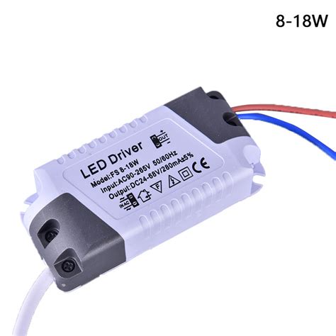 Led Driver 812151821w Power Supply Dimmable Transformer Waterproof Led Light Hudduo Daraz