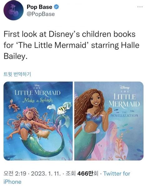 디즈니 흑인 인어공주 동화책 출판 네티즌 왜 이렇게까지 하는거냐 펜앤드마이크