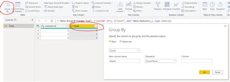 Solved Calculate A Grouped Count Based On A Previous Grou