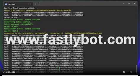 secure lifetime frontrunning profits with fastlybot one time payment