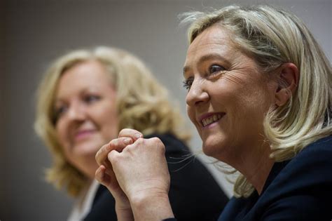 Ces Femmes Qui Entourent Marine Le Pen Madame Figaro