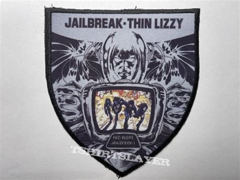 Thin Lizzy Thin Lizzy Jailbreak Patch Patch Wyvern S TShirtSlayer