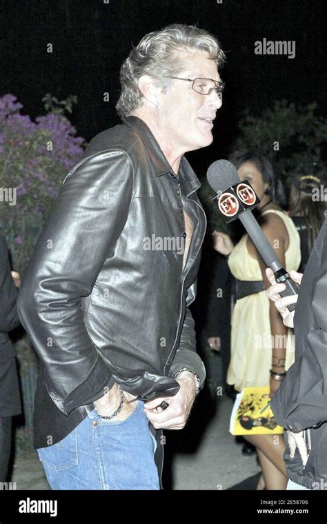 Local Caption David Hasselhoff Return To The Red Carpet At