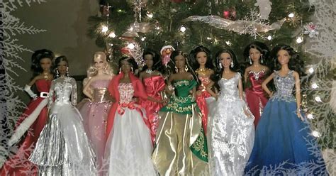 Cyano Barbie Dolls And Reroots Holiday Barbies