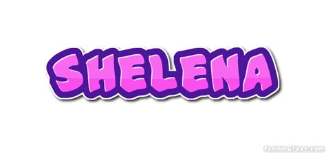 Shelena ロゴ フレーミングテキストからの無料の名前デザインツール