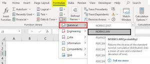 Excel NORMSINV How To Use NORMSINV Formula In Excel