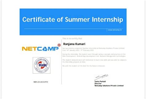 ranjana chauhan on linkedin summerinternship android java