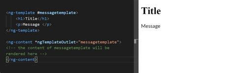 An In Depth Look At Angulars Ng Template