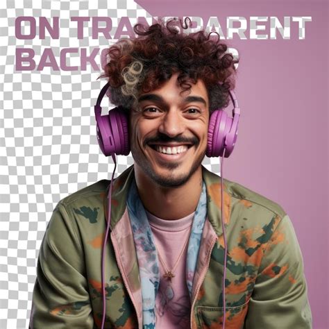 Premium Psd A Confused Adult Man With Kinky Hair From The
