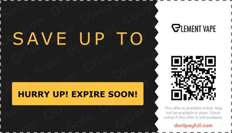 66 Off Element Vape Promo Code Discount Codes Mar 2023