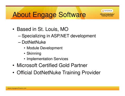 Whats New In Dotnetnuke 5 Cambrian Ppt