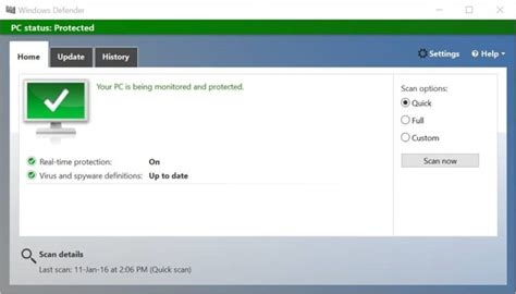 [antivirus] สำหรับ Windows 10 กับ Windows Defender ที่เป็นของ Microsoft โดยตรง ใช้ดีใช้ฟรี