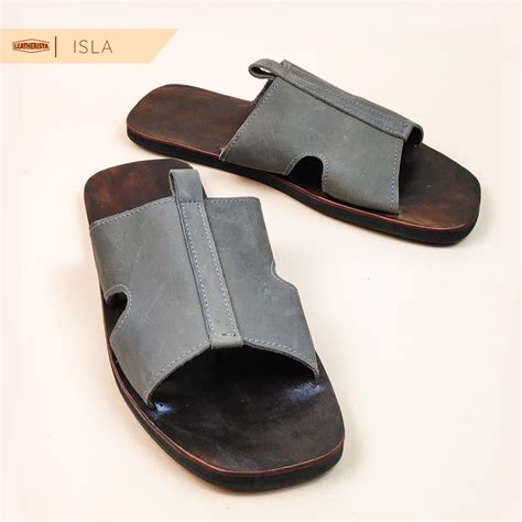 Leatherista Lokal Isla Leather Sandals For Men Shopee Philippines
