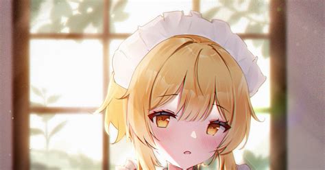 Lumine Genshin Impact Genshin Impact Maid 15日目、蛍 Pixiv