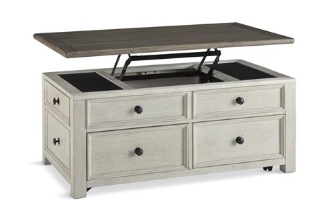 Farmhouse Lift Top Coffee Table With Storage