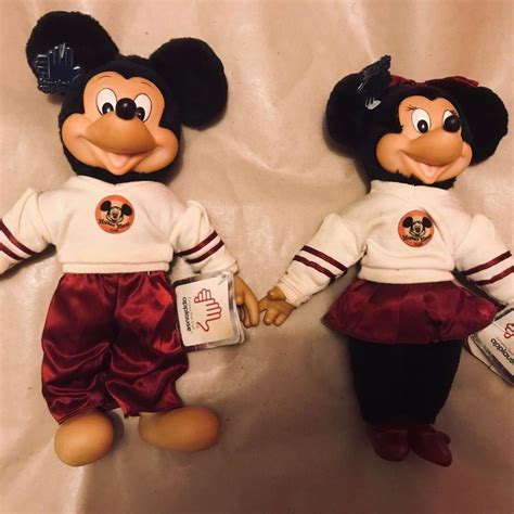 Rare Vintage 1981 Mickey Minnie Mouse Dolls In M25 Prestwich For £2500