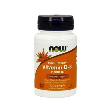 Now D3-vitamin 2000NE kapszula - 120db: vásárlás, hatóanyagok, leírás ...