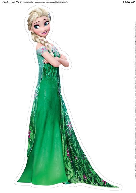 Centro De Mesa Frozen Fever 1 2 Fazendo A Nossa Festa Frozen