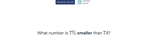 Bookwork Code 6a Calculato What Number Is 7 Studyx