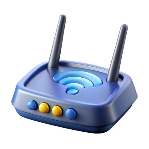 Stunning Rustic Smart Home Gateway Router Front View Isolated Detailed