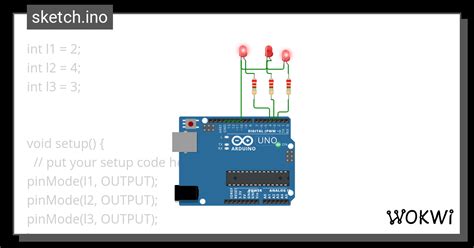 Kelap Kelip Wokwi ESP32 STM32 Arduino Simulator