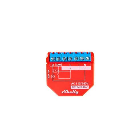 Shelly Plus Pm Ul Ul Certified Wi Fi Operated Smart Relay Channel A With Power Metering
