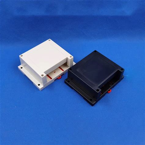 Rail Mounted Chassis Plc Programmable Controller Housing 115x90x40mm Single Sided Terminal