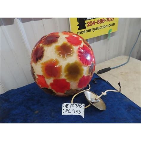Retro Light Fixture Mcsherry Auction Service Ltd
