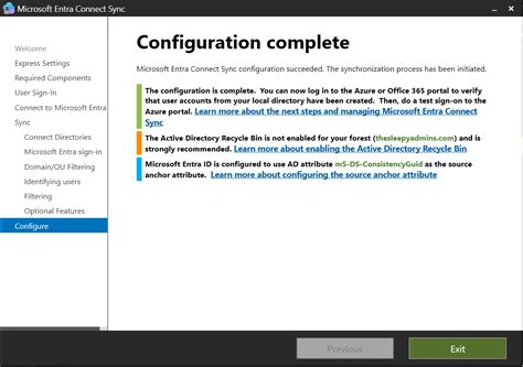 Install And Configure Microsoft Entra Connect Thesleepyadmins