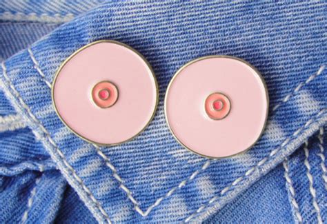 These Pair Of Pins That Are Literally The Tits Freethenipple Feminist